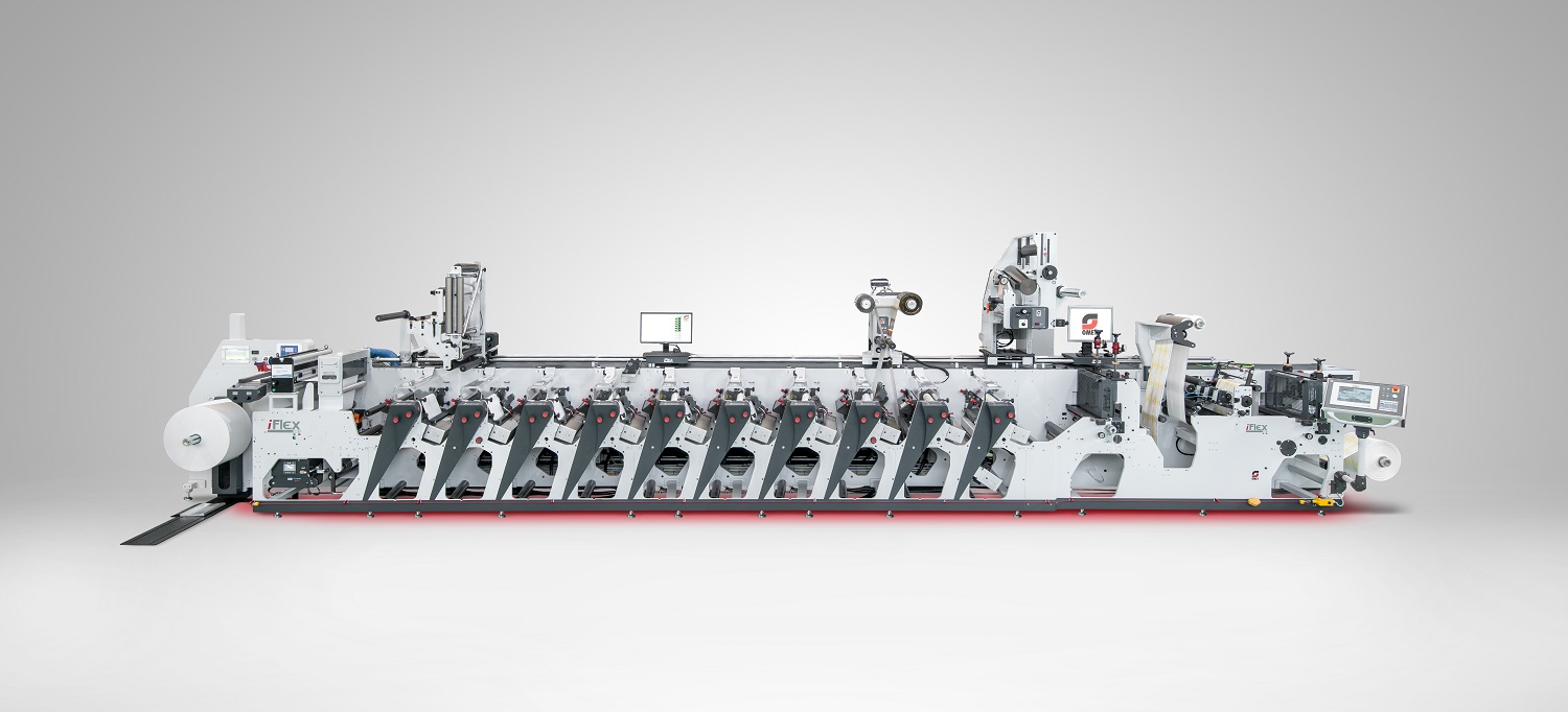 OMET iFLEX in demo at Labelexpo India 2018 | PACKAGING PRINTING MACHINES